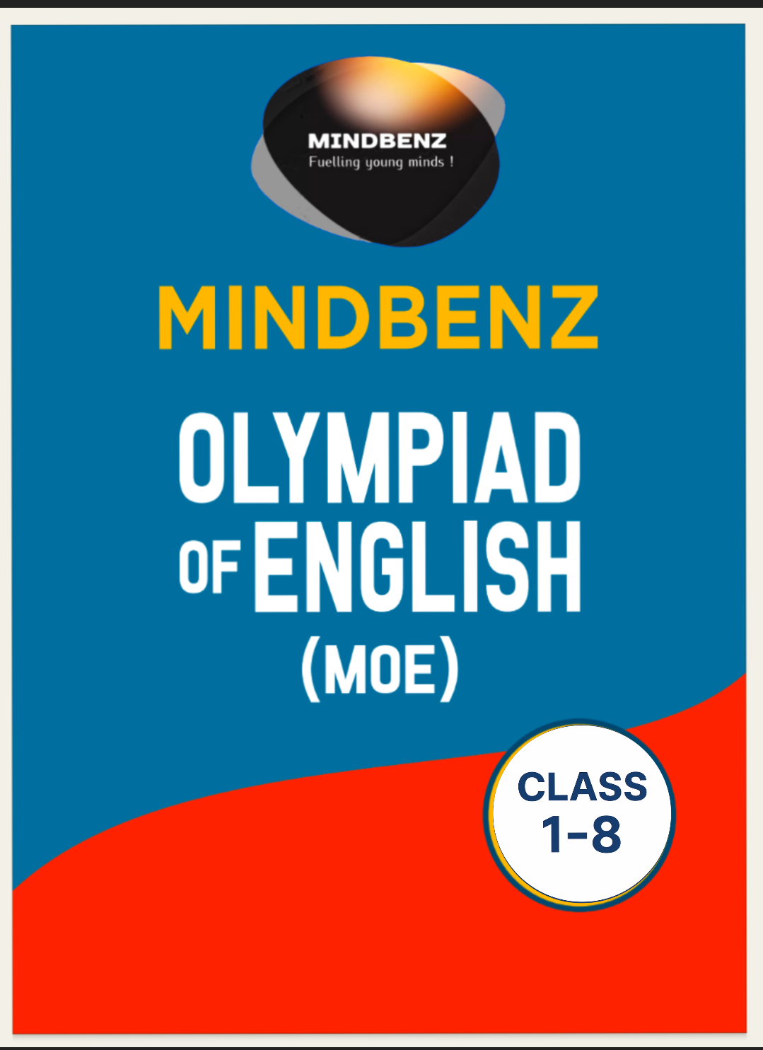 Mindbenz Olympiad Of English (MOE) Book Class: 1 to 8 - MindBenz Olympiad